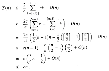Intro to Algorithms: CHAPTER 10: MEDIANS AND ORDER STATISTICS